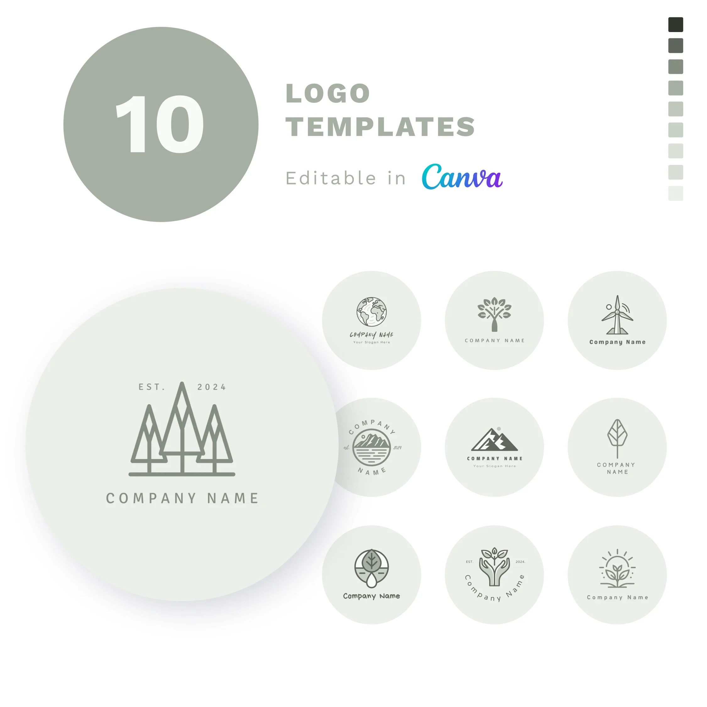 Logo Templates - Easy to Edit | Start Now – Bonobo Templates