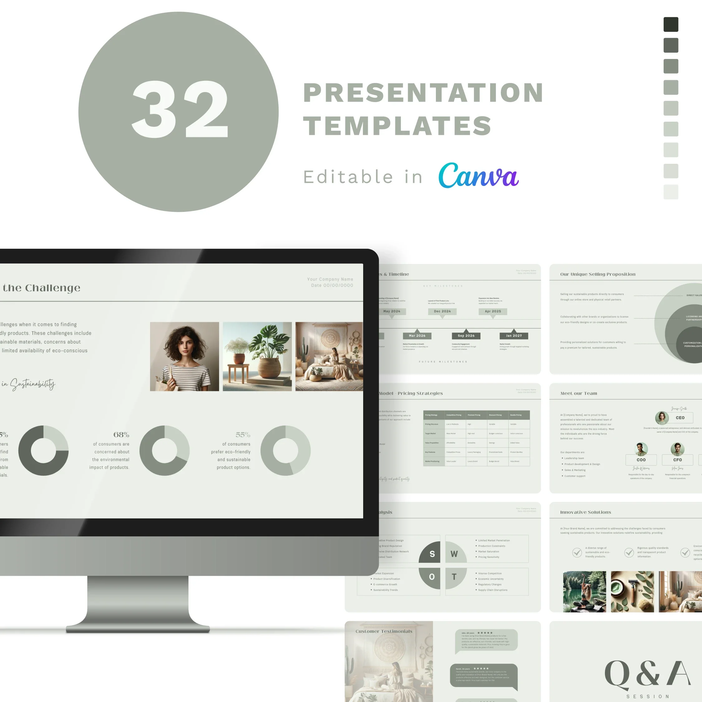 Presentation Templates - Easy to Edit | Bonobo Templates